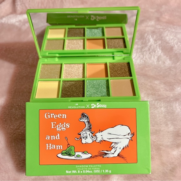 Makeup Revolution | Makeup | I Heart Revolution X Dr Seuss Green Eggs ...